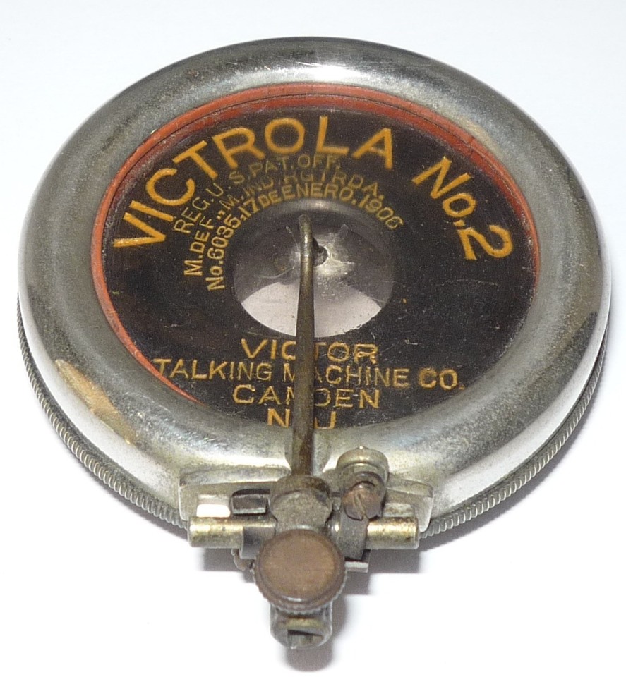 1913 Victor Talking Machine No 2 Victrola Phonograph Reproducer ...