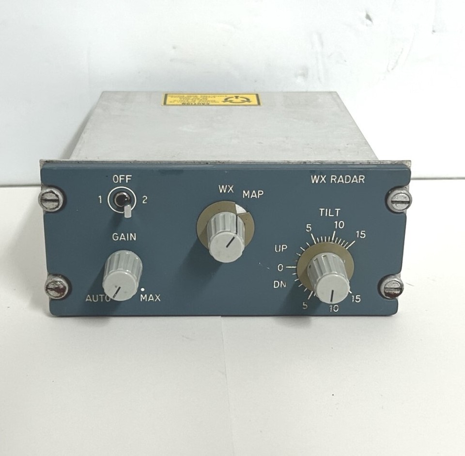 Bendix CON-4B Aircraft Radar Control Panel 2041220-0409 | eBay