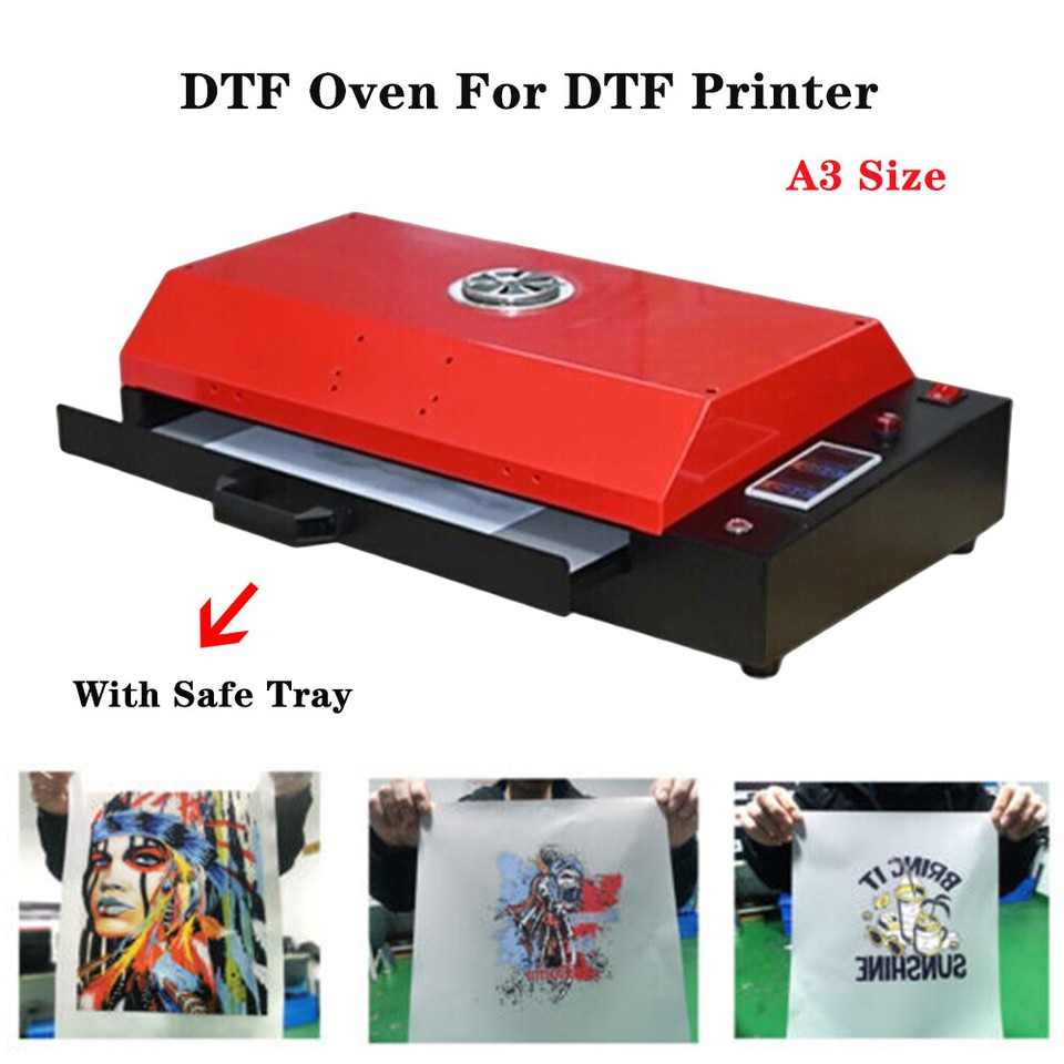 A3 DTF Flatbed Printer EPSON R1390 Direct to Film Printer T-shirt Heat ...