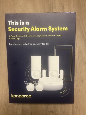 Kangaroo Wireless Security Alarm System- App Based , Hub Free Security ...