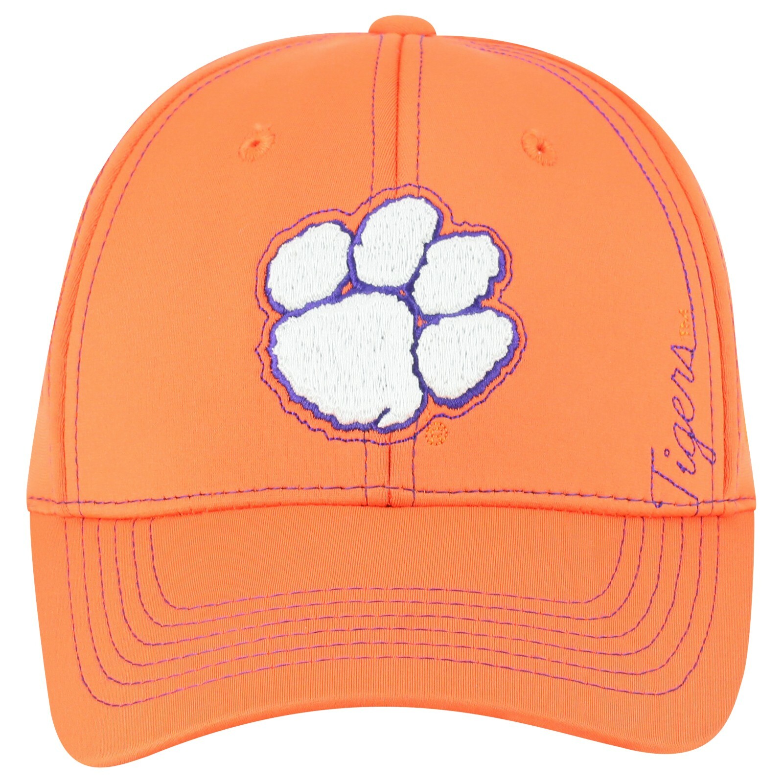 Clemson Tigers Hat Cap Lightweight Moisture Wicking One Fit Flex New ...