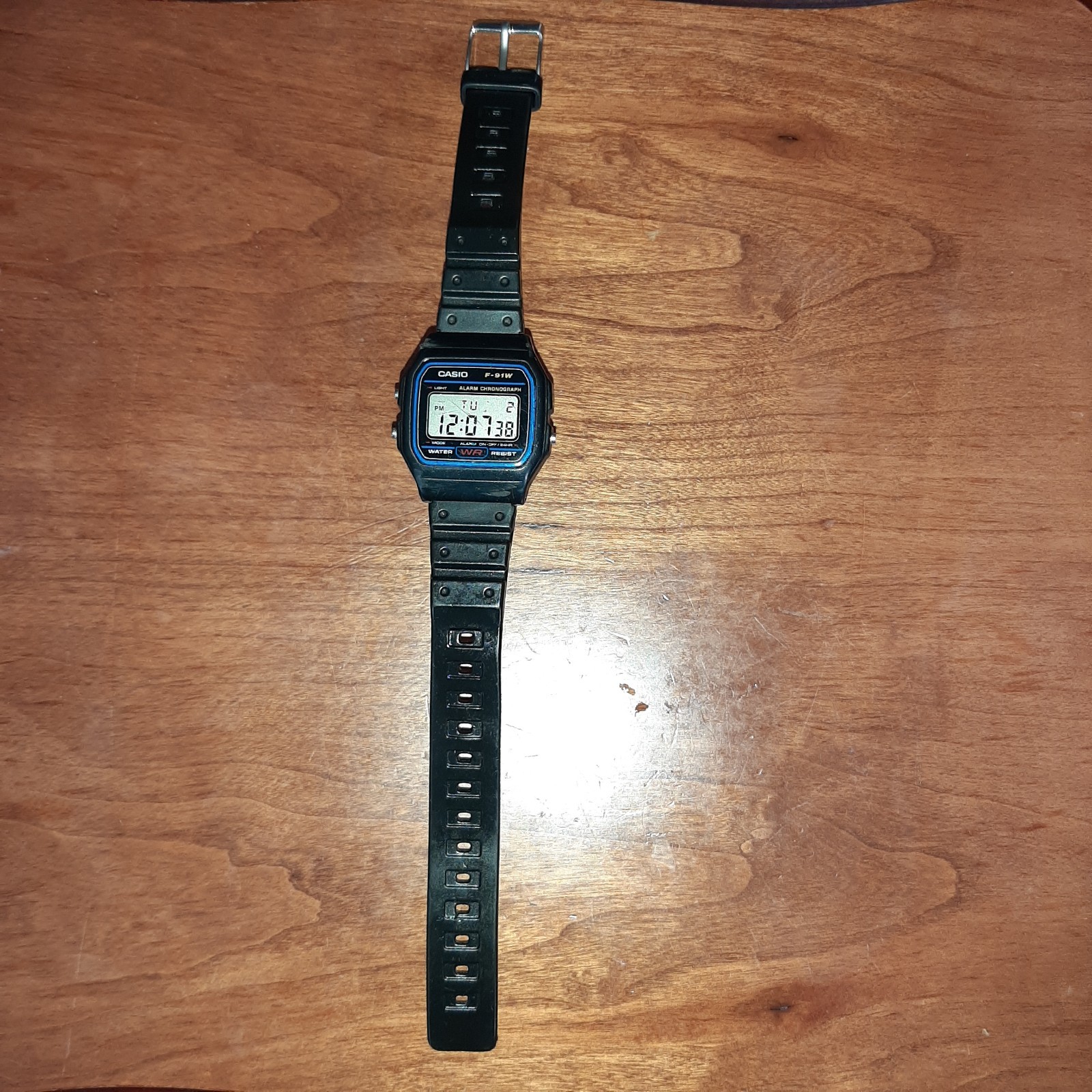 Casio f-91w digital watch working - Gem