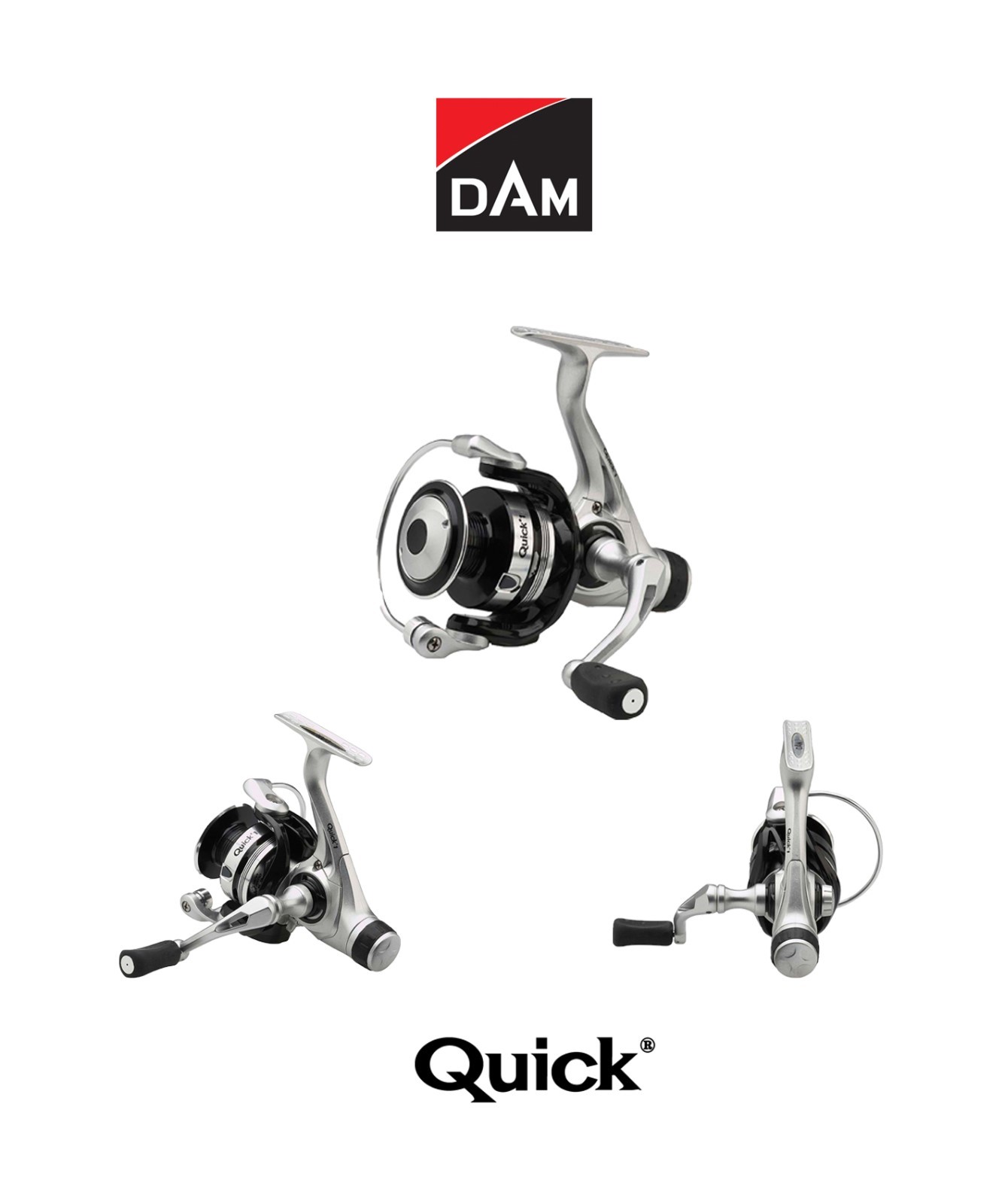 DAM Quick 1 RD Reel**2 Models**Coarse Game Match Carp Pike Perch ...