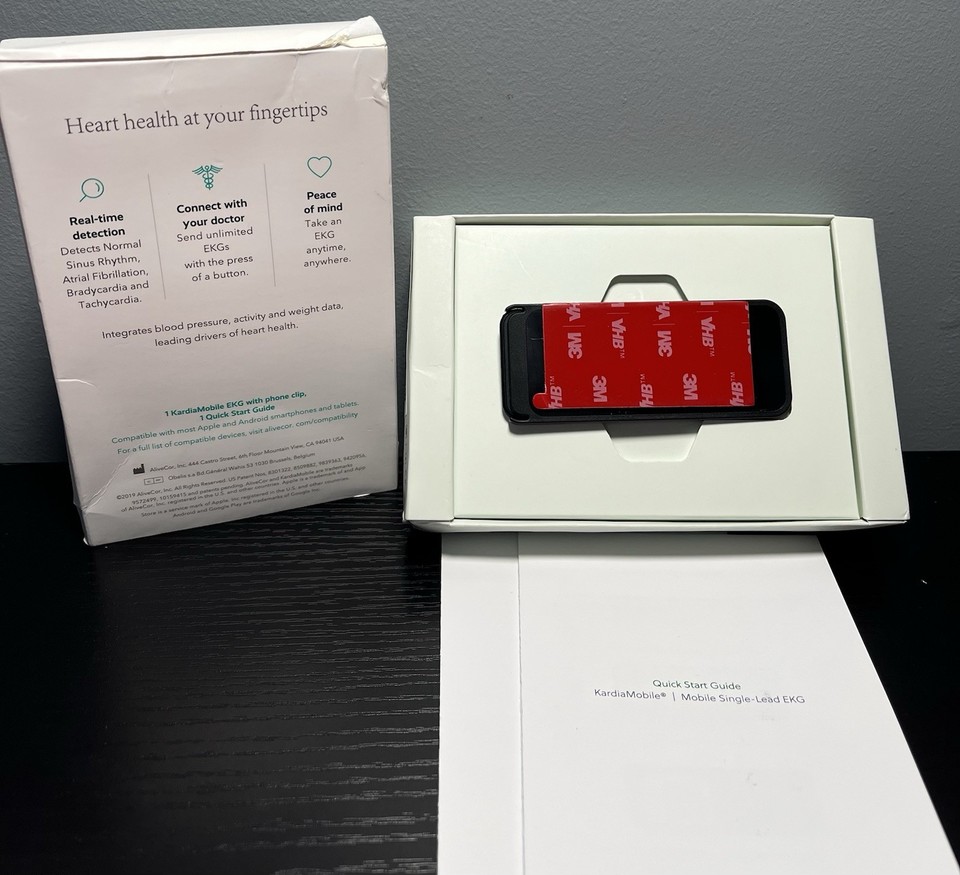 AliveCor KardiaMobile Personal Single Lead EKG Device Heart Monitor | eBay