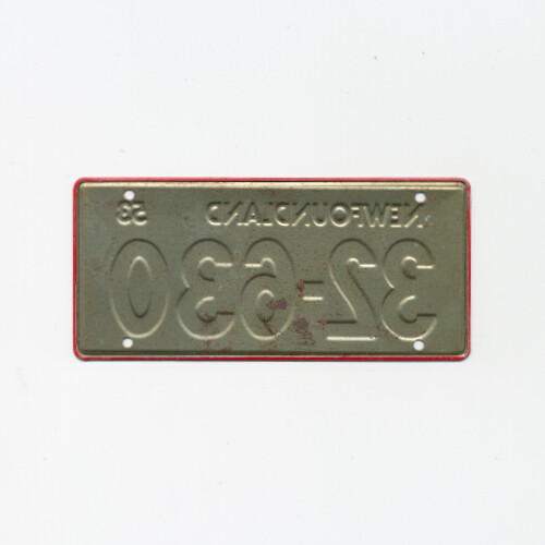 1953 General Mills Wheaties Bicycle Mini License Plates Foreign ...