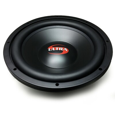 Ultra Audio A Series 12" Single 4 Ohm 300 Watt Car Audio Subwoofer 600 ...