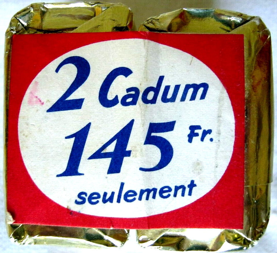 CADUM - BLOC DE 2 SAVONS "CADUM LANOLINE DORE"- 2 CADUM POUR 145fr ...