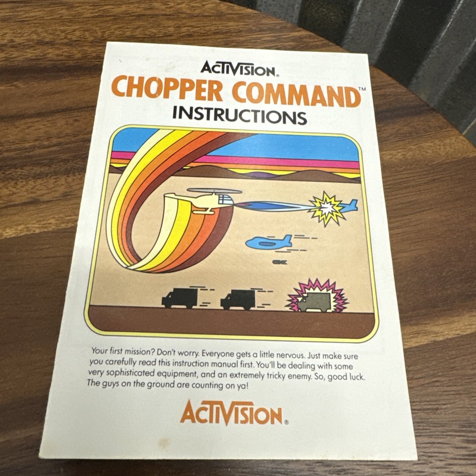 Chopper Command (Atari 2600, 1982) | eBay