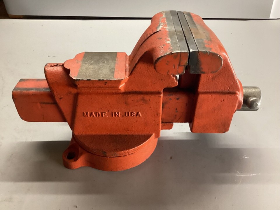 Ridgid Tools Mechanics Bench Vise 5000R Made In USA IMMACULATE | eBay