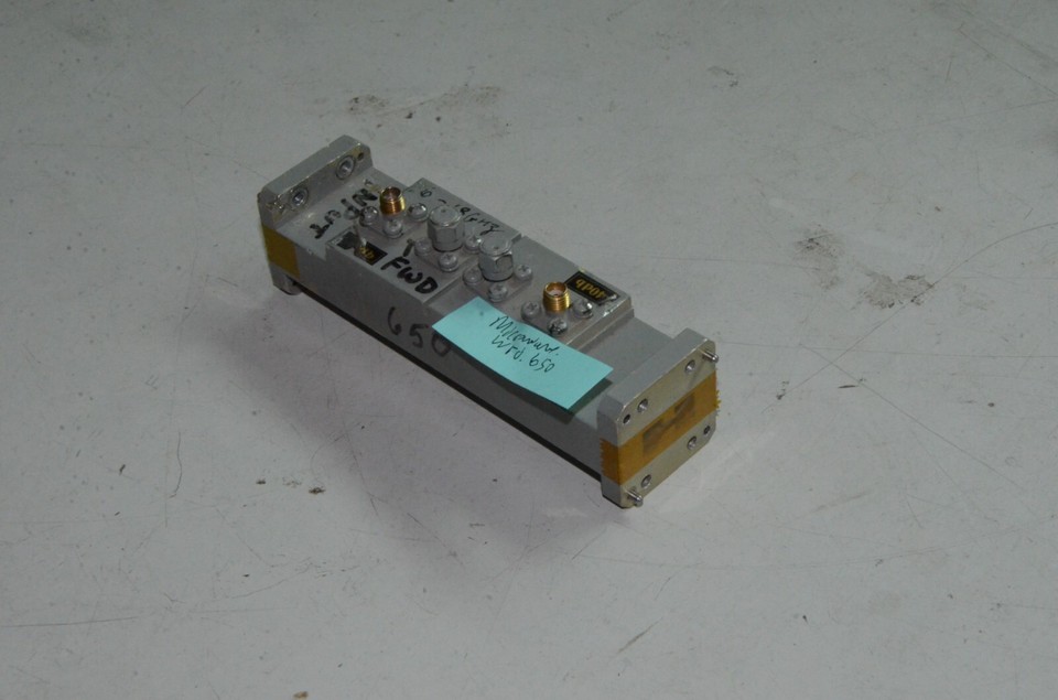 WRD650 6 to 18 Ghz 40 db Double Ridge Waveguide Coupler Microwave ...