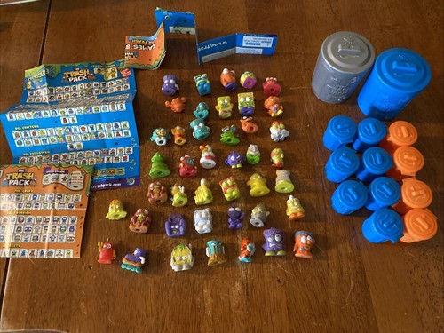 The Trash Pack Trashies Lot of 42 Figures Series 2 And 3 Plus Cans ...