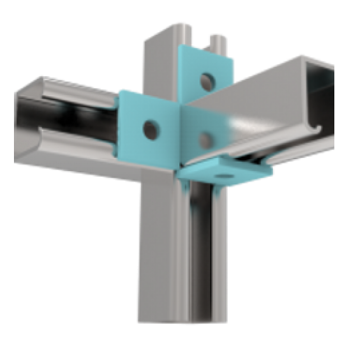 GALVANISED UNISTRUT ANGLE BRACKETS ACUTE OBTUSE SHELF HINGED CHANNEL ...