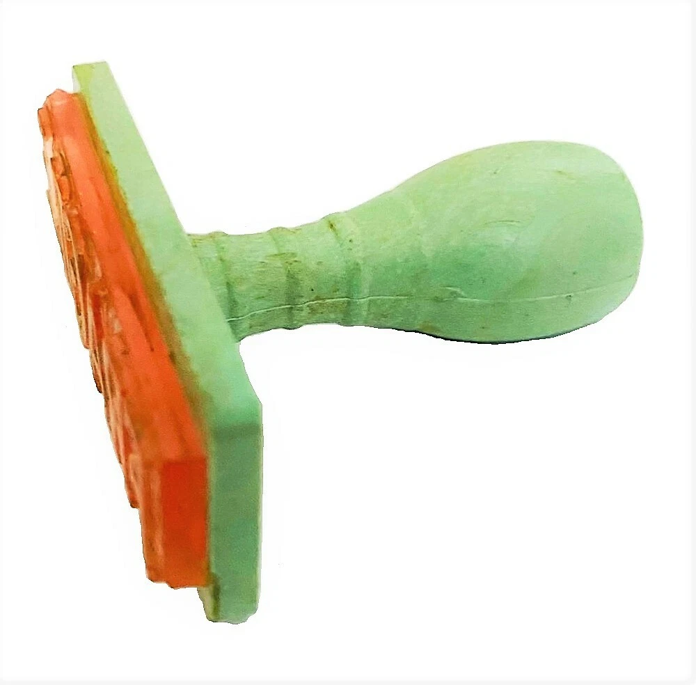 Rubber Stamp Plastic Handle