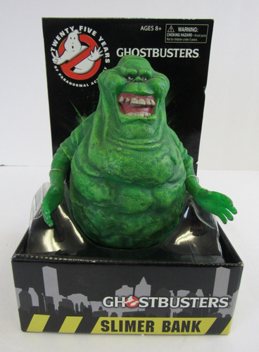 Diamond Select Ghostbusters 7" Slimer Figure Coin Bank Piggy Bank NIB ...