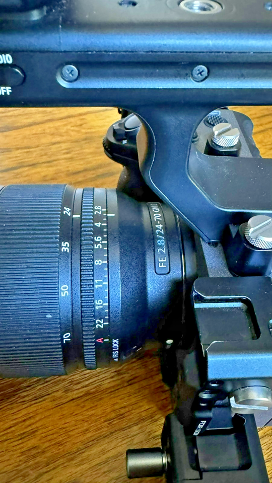 Sony FX3 Full-Frame Cinema Camera Rig with FE 24-70mm f/2.8 GM Lens | eBay