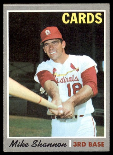 1970 Topps #614 Mike Shannon Cardinals | eBay