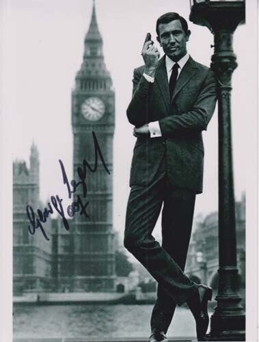 GEORGE LAZENBY 007 JAMES BOND RARE SHOT AUTOGRAPH JAMES BOND CLASSIC ...