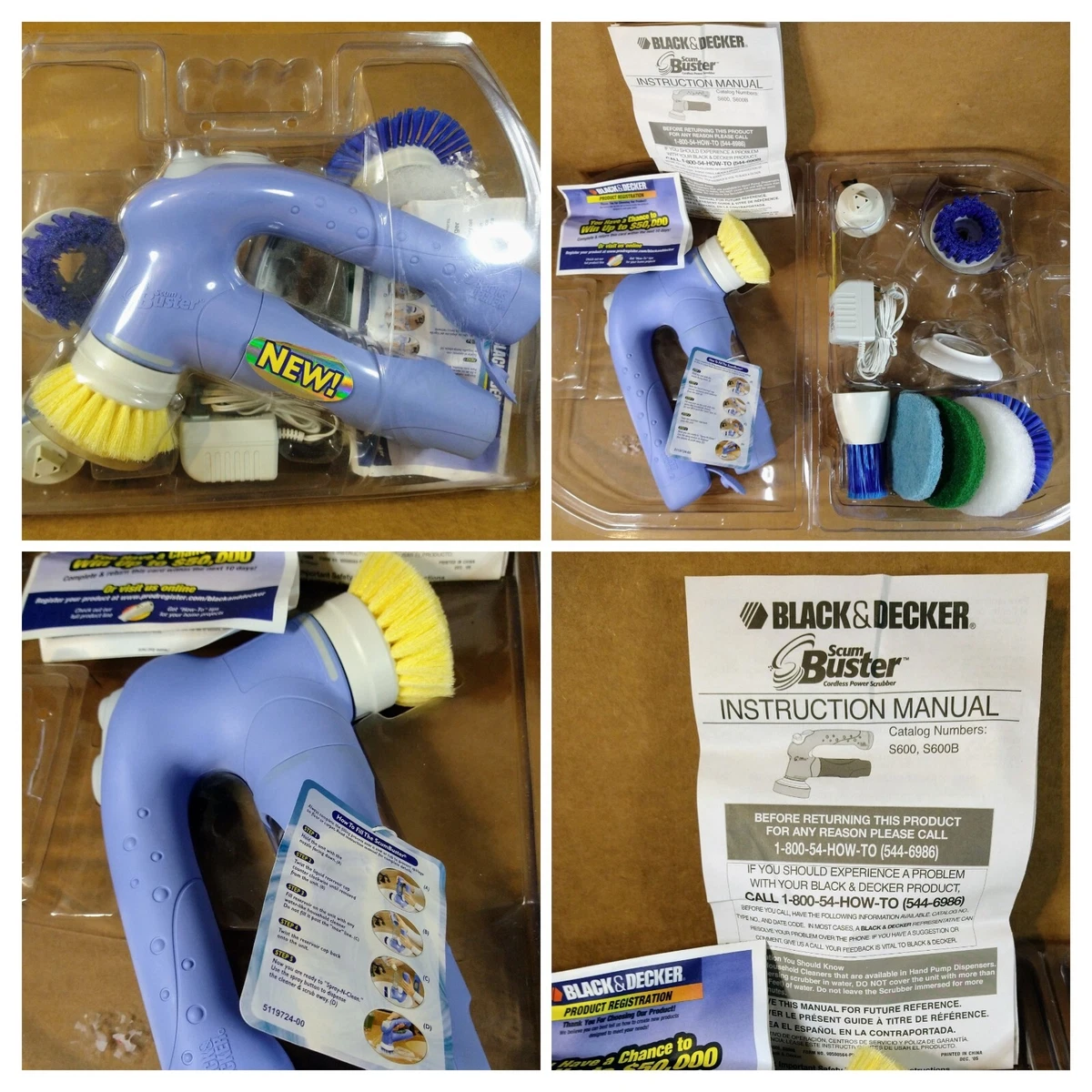 Black And Decker Hand Scrubber