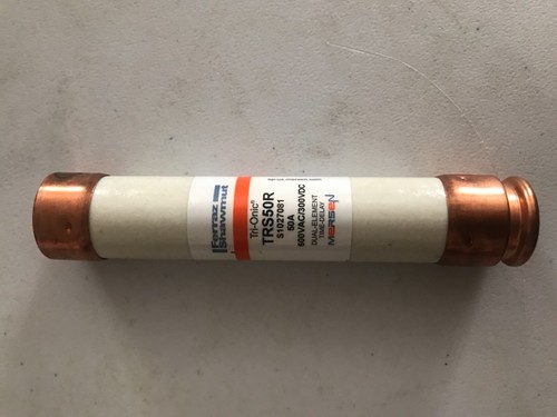 NEW MERSEN FERRAZ SHAWMUT TRS50R TRI-ONIC FUSES 50A 600VAC/300VDC | eBay