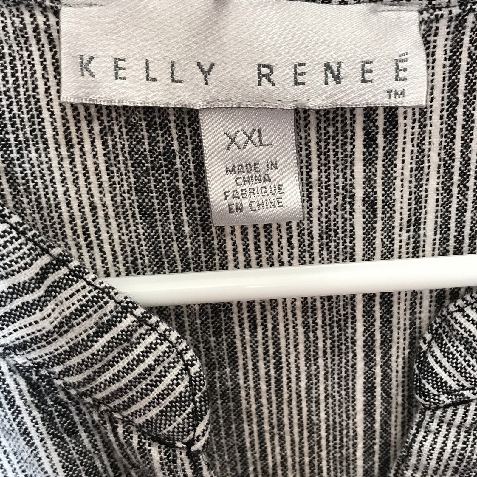 Womens Kelly Renee Black/White Stripe Short Romper - … - Gem