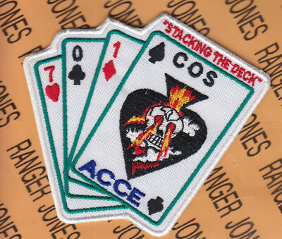 USAF Air Force 701st Combat Operations Sq COS ACCE ~4" patch c/e | eBay
