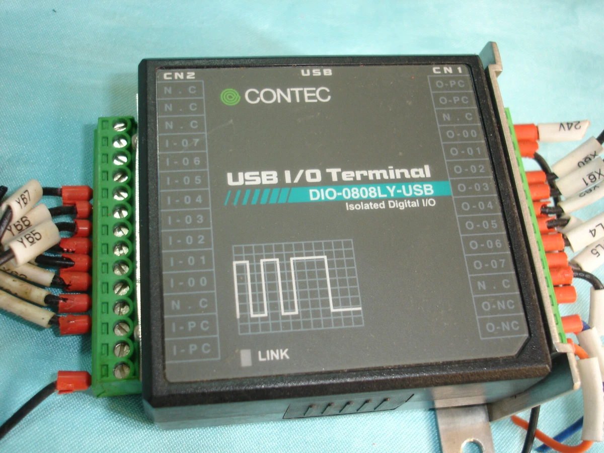 Terminal I/O Digital DIO-0808TY-USB Untuk Perangkat
