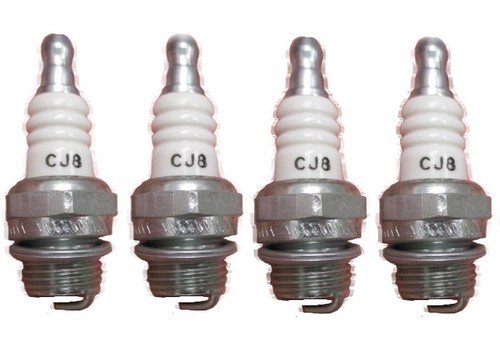 Champion CJ8 843 Spark Plug Copper Plus 4 Pack | eBay