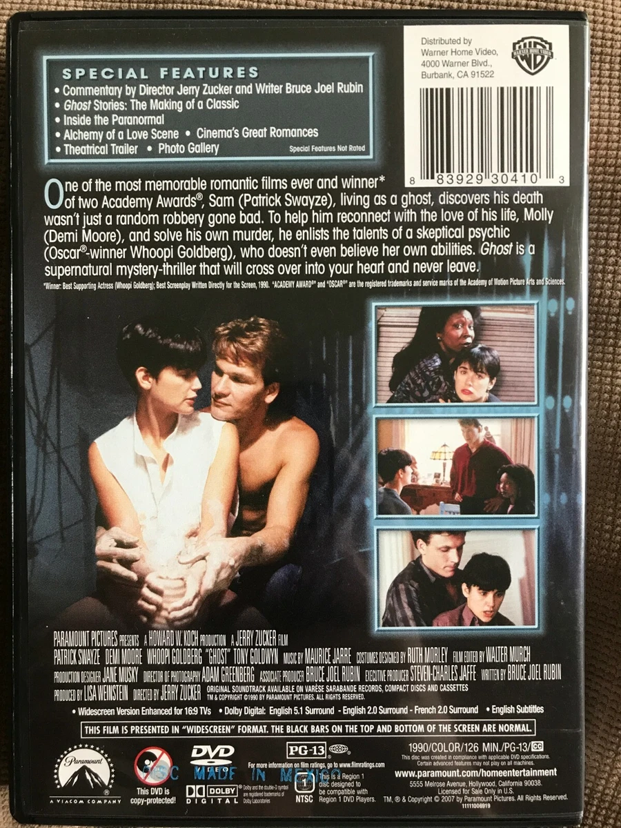 Ghost 1990 Dvd Cover