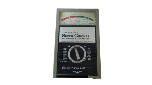 SENCORE TF46 Super Cricket TRANSISTOR FET TESTER - Free Shipping | eBay