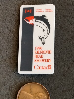 1990 Salmon Fish Fisheries Salmonid Head Recovery Oceans Canada Fishing ...