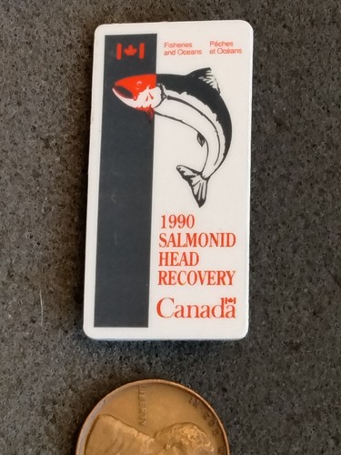 1990 Salmon Fish Fisheries Salmonid Head Recovery Oceans Canada Fishing ...
