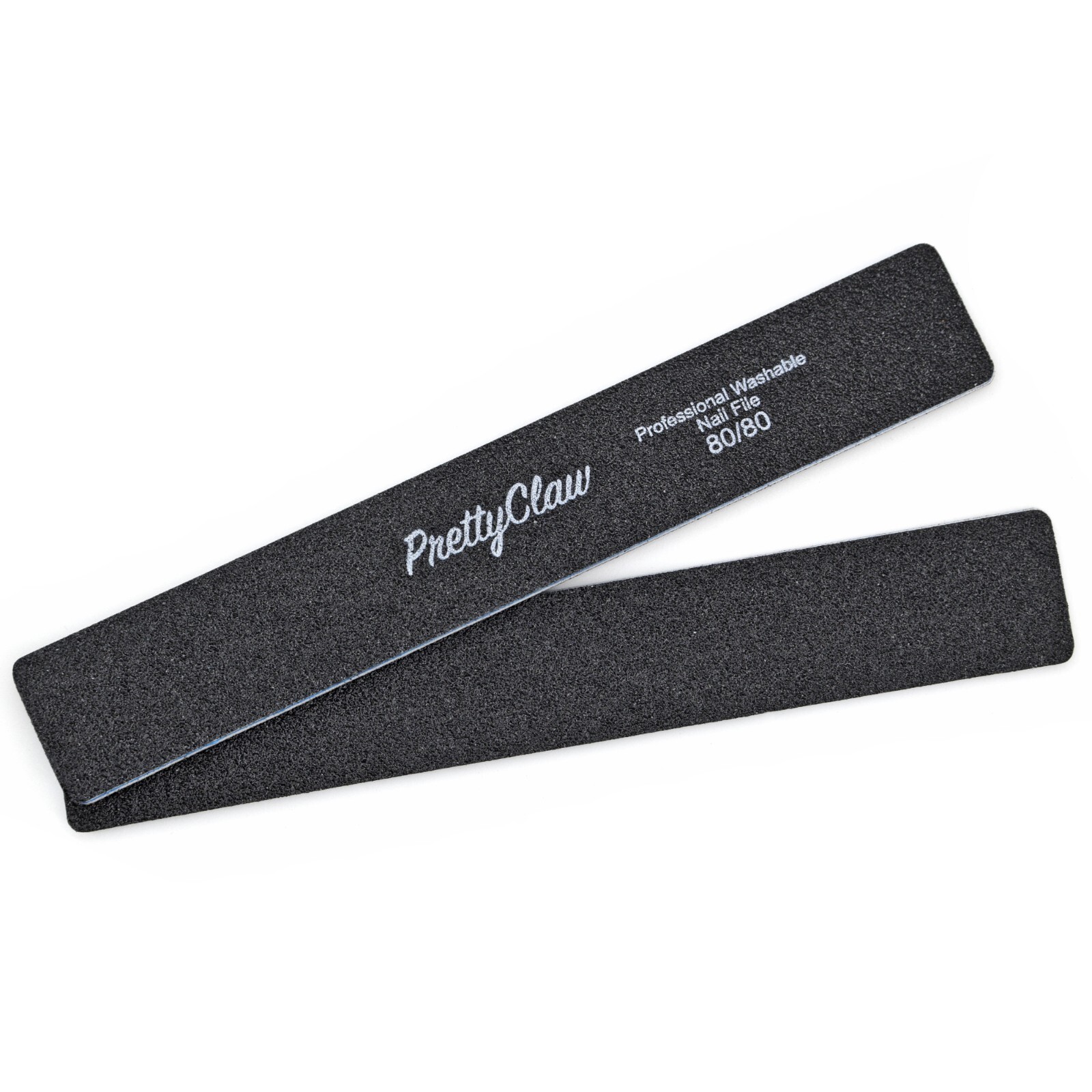 10pc Professional Nail Files Acrylic File Rectangle Black Jumbo File 80 ...