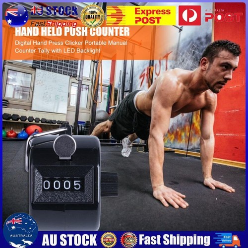 Hand Press Counter Metal Handheld Click Counter Hand Mechanical Counter ...