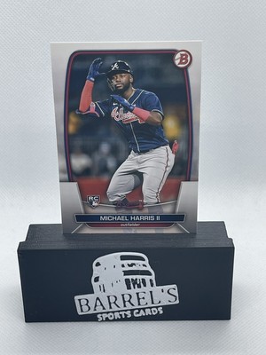 2023 Bowman Baseball MICHAEL HARRIS II Rookie Card 78 Atlanta Braves RC ...