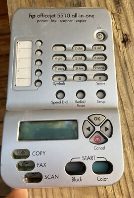 HP OfficeJet 5510 Printer Control Panel with Display Screen TESTED ...