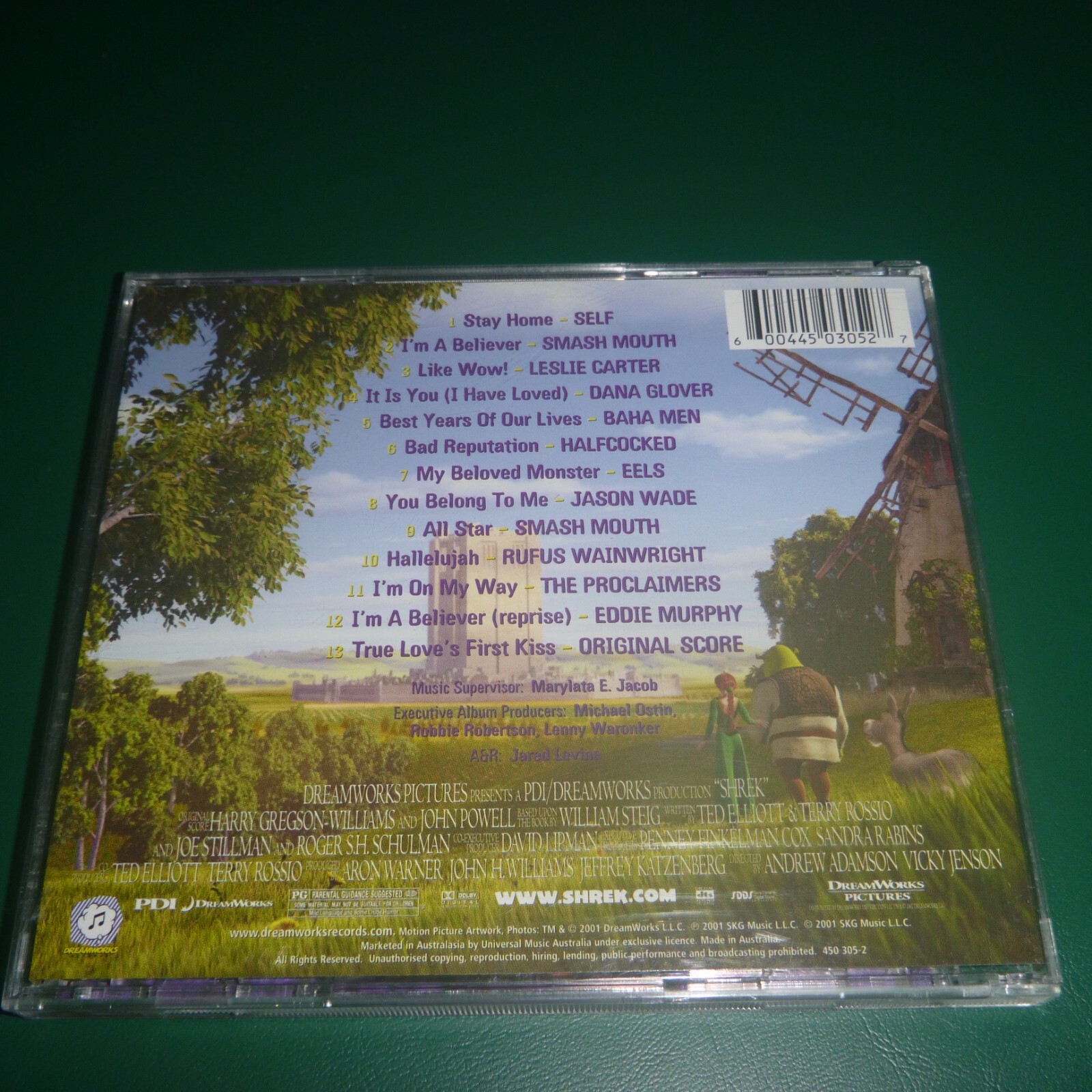 Shrek by Original Soundtrack (CD, 2001) Excellent Condition | eBay