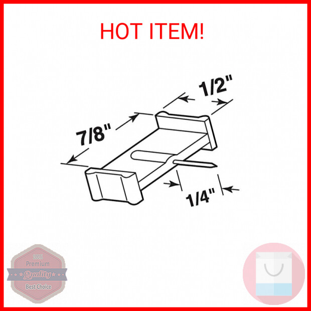 Prime-Line L 5915 7/8 In. Window Grid Retainer Pin (6 Pack) | eBay