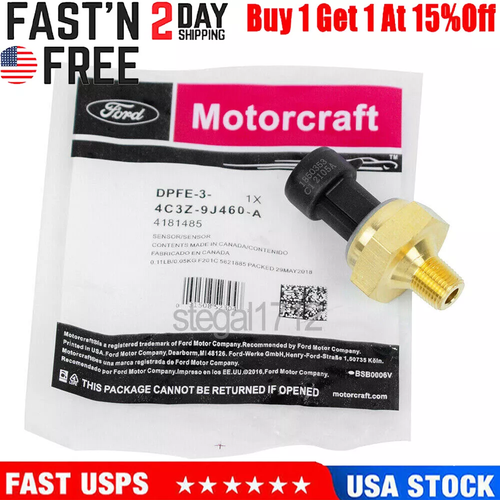 OEM Exhaust Back Pressure EBP Sensor 97-05 Diesel 6.0L / 7.3L 4C3Z ...