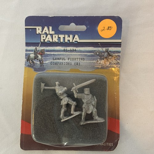 Vintage Ral Partha Personalities Lawful Fighting Companions 01-134 NIP ...