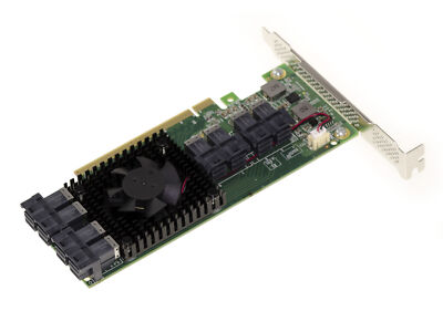 PCIe 3.0 16X Card For 8 SSD U.2 NVMe (U2 NGFF) Or 8 Ports PCIe X4 ...