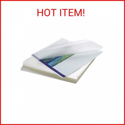 RBHK Thermal Laminating Pouches, 8.9 x 11.4 -Inches Laminating Sheets ...