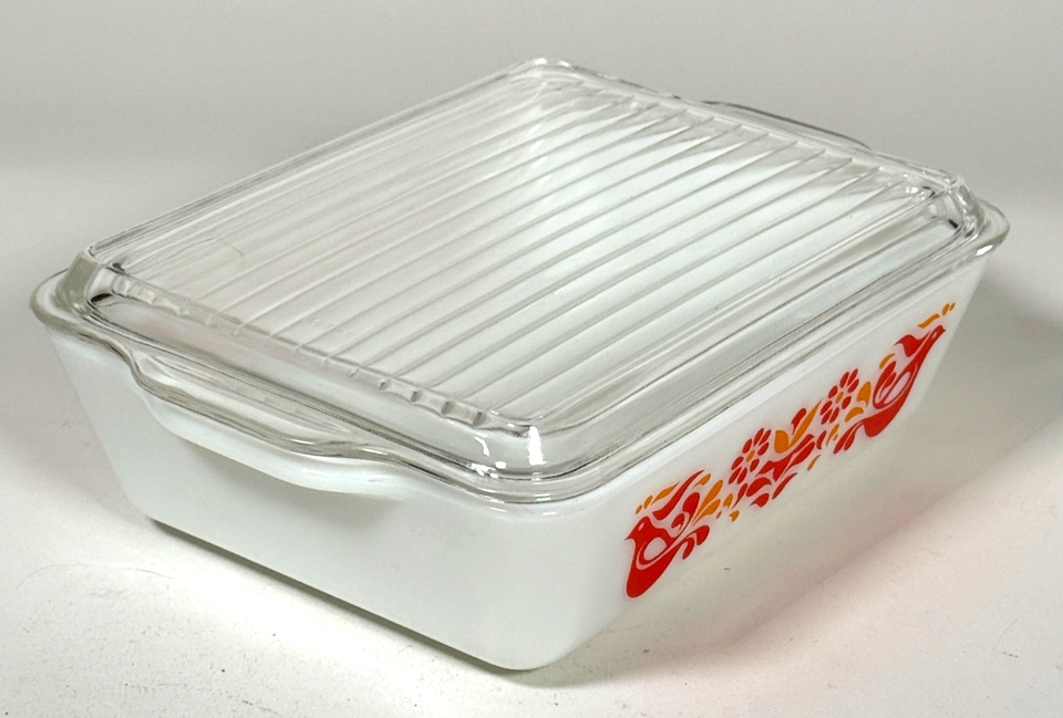 Vintage Pyrex Friendship Refrigerator 503 & 503-C Lid | eBay