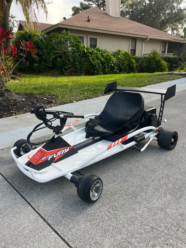 Razor GroundForce Go Kart Wing Rear Spoiler | eBay
