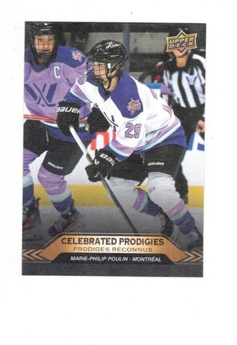 2024-25 Upper Deck Tim Hortons Rookie Celebrated Prodigies #CP15 Marie ...