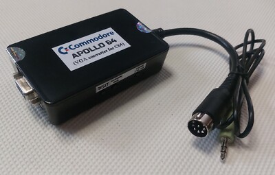 Commodore 64 C64 SX64 C64C C16 C116 C128 Upscaler VGA monitor video ...