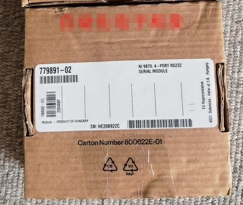 🅰️ 1PC for new NI 9870 / NI-9870 PN: 779891-02 RS232 Via DHL or Fedex ...