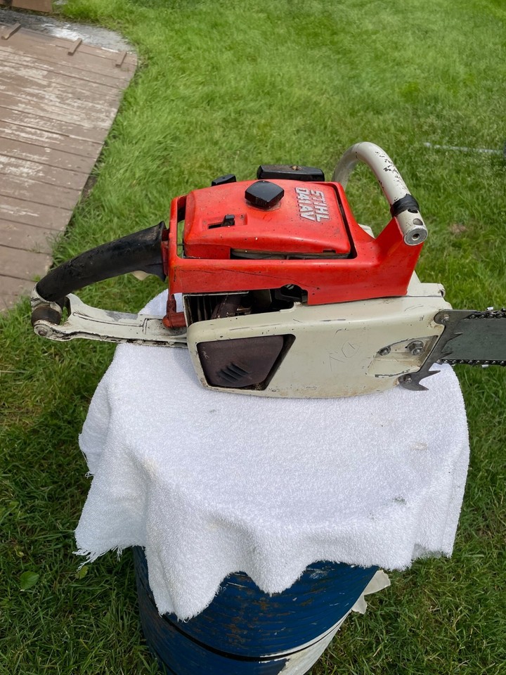 Stihl 041 AV Farm Boss Chainsaw 18" Bar & Chain | eBay