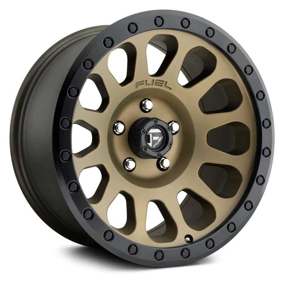 Fuel Off-Road Vector D600 17x9 -12 6x139.7 Bronze 4Runner Tacoma ...