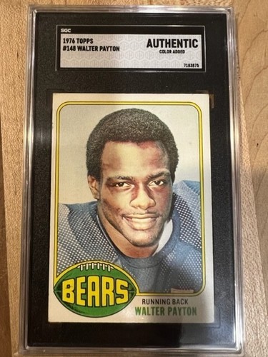 1976 Topps Walter Payton Graded Rookie card | eBay