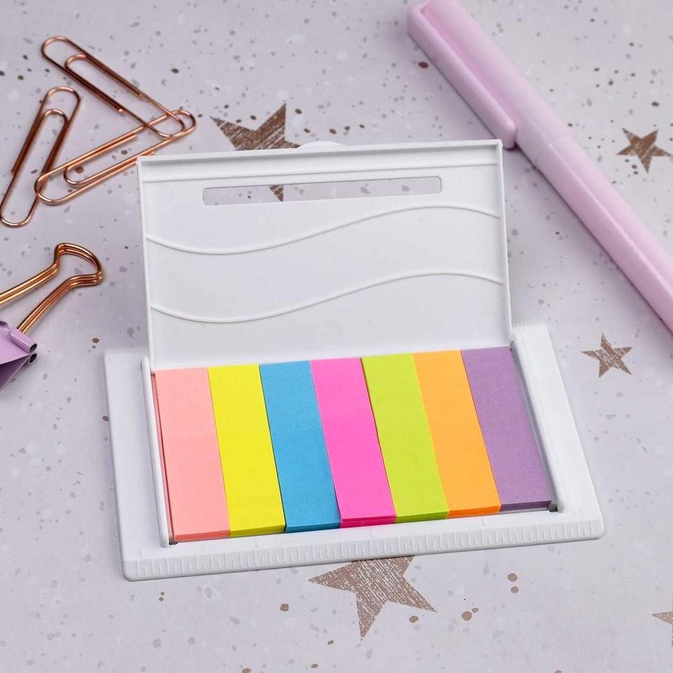 'Delicate Snowflake' Sticky Note Ruler Pad (ST00033403) | eBay